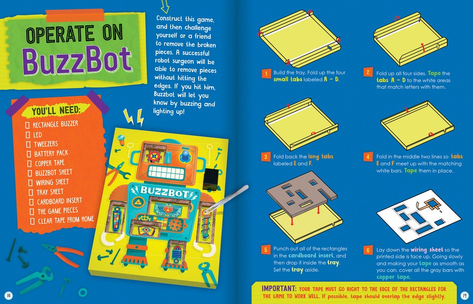 KLUTZ: Maker Lab Circuit Games - FAHASA.COM