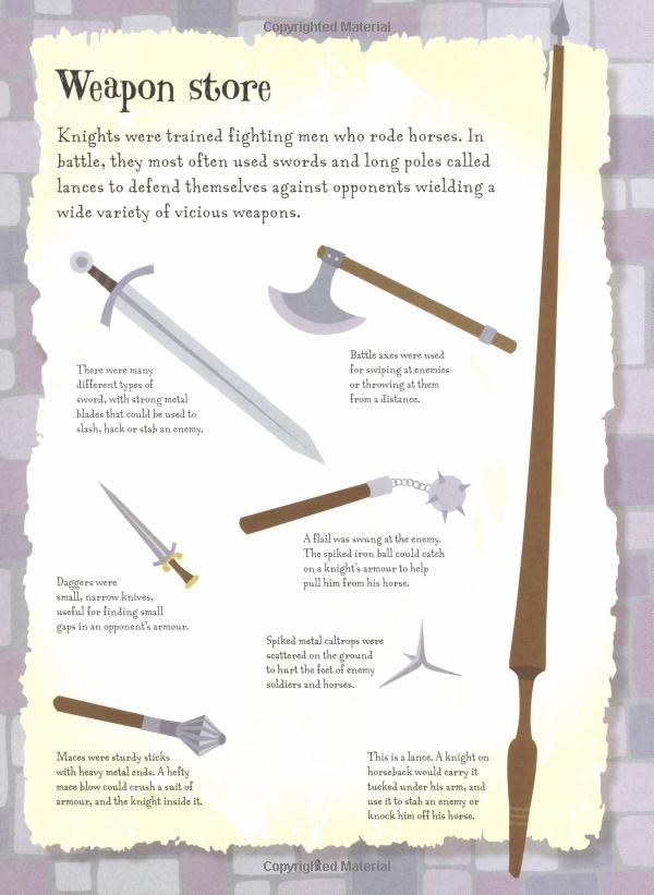 Knights & Castles Colouring and Activity book