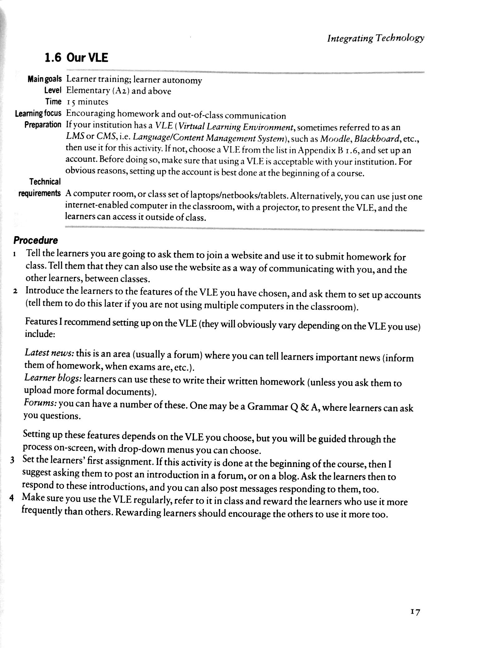 Language Learning with Technology: Ideas for Integrating Technology in ...