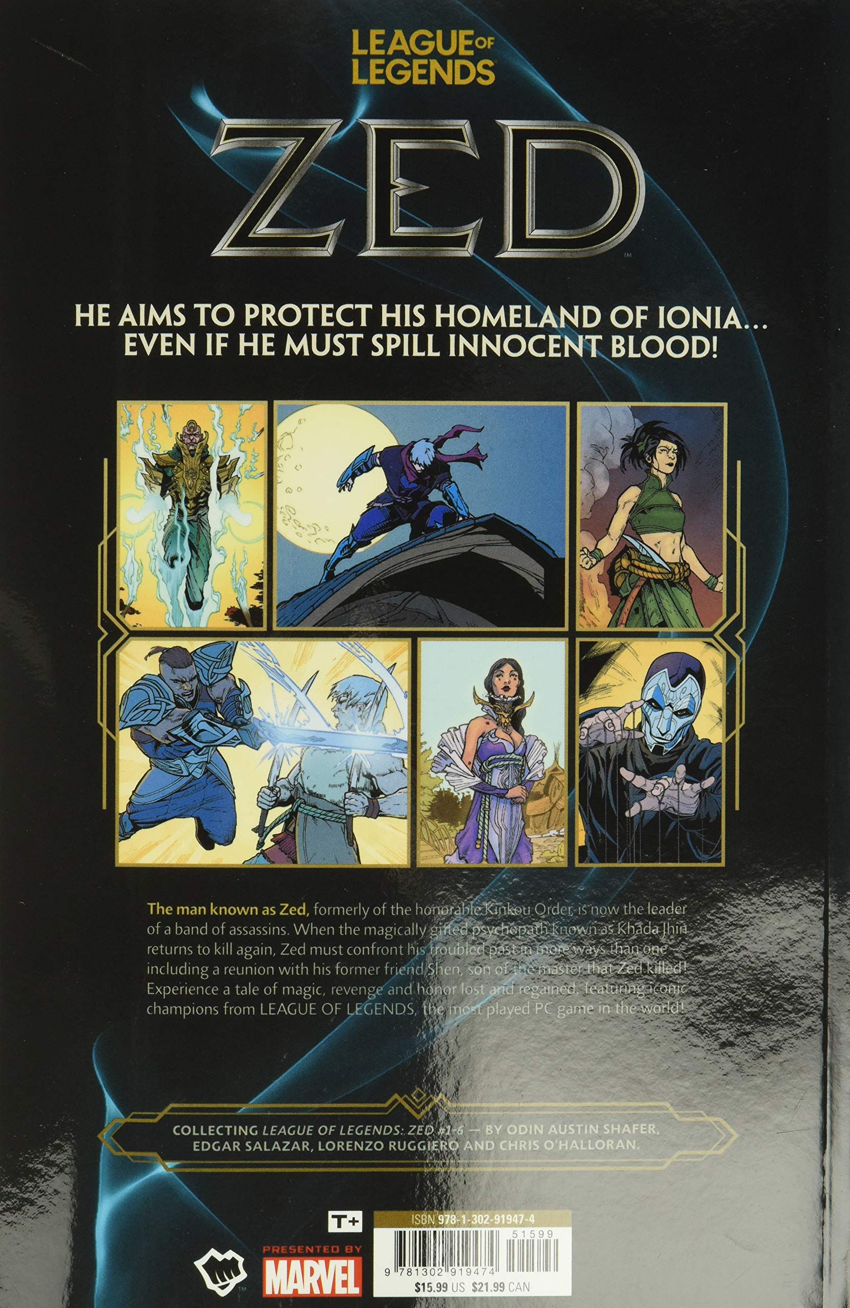 League Of Legends: Zed - FAHASA.COM