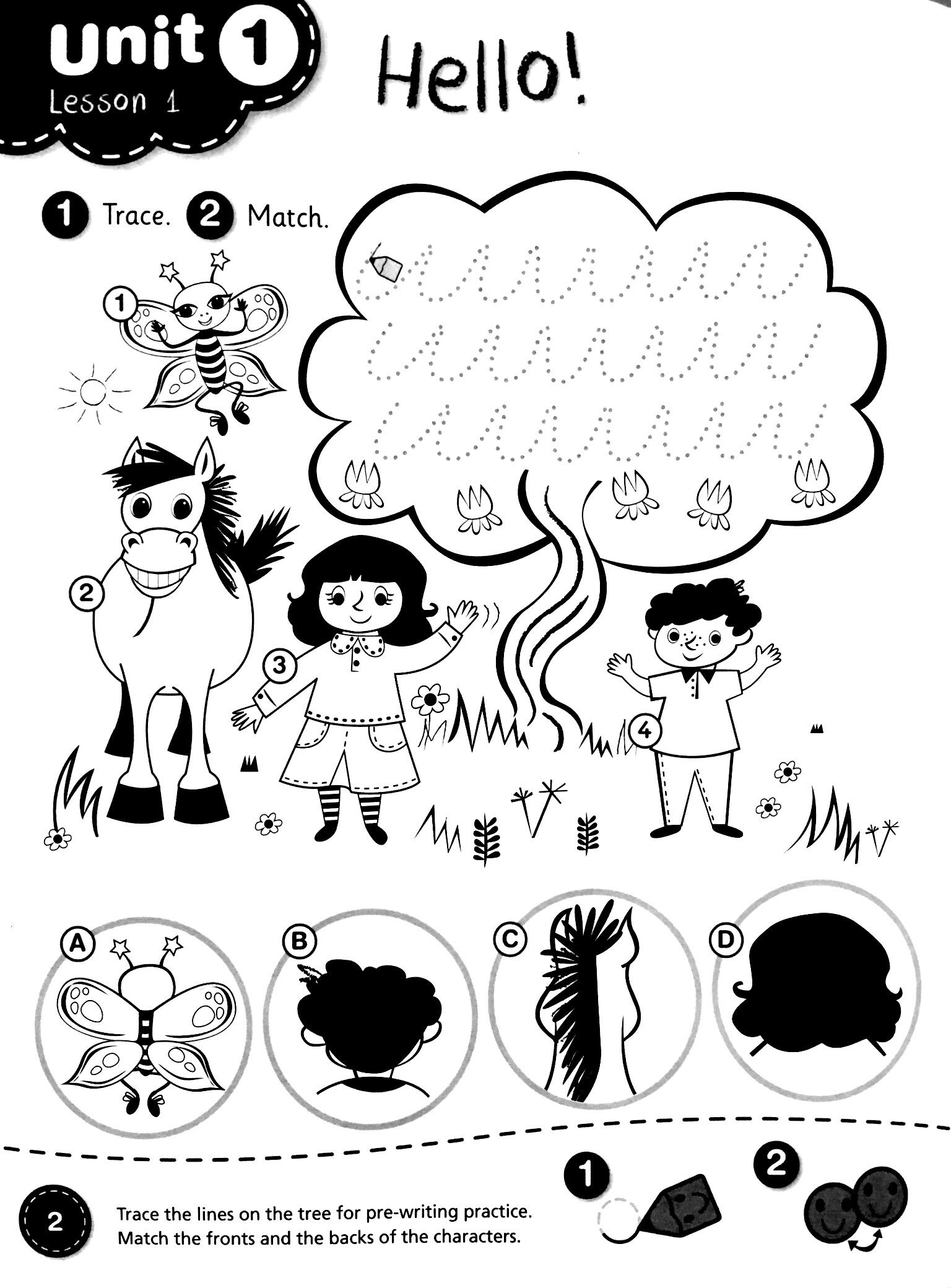 Learning Stars: Activity Book Level 1