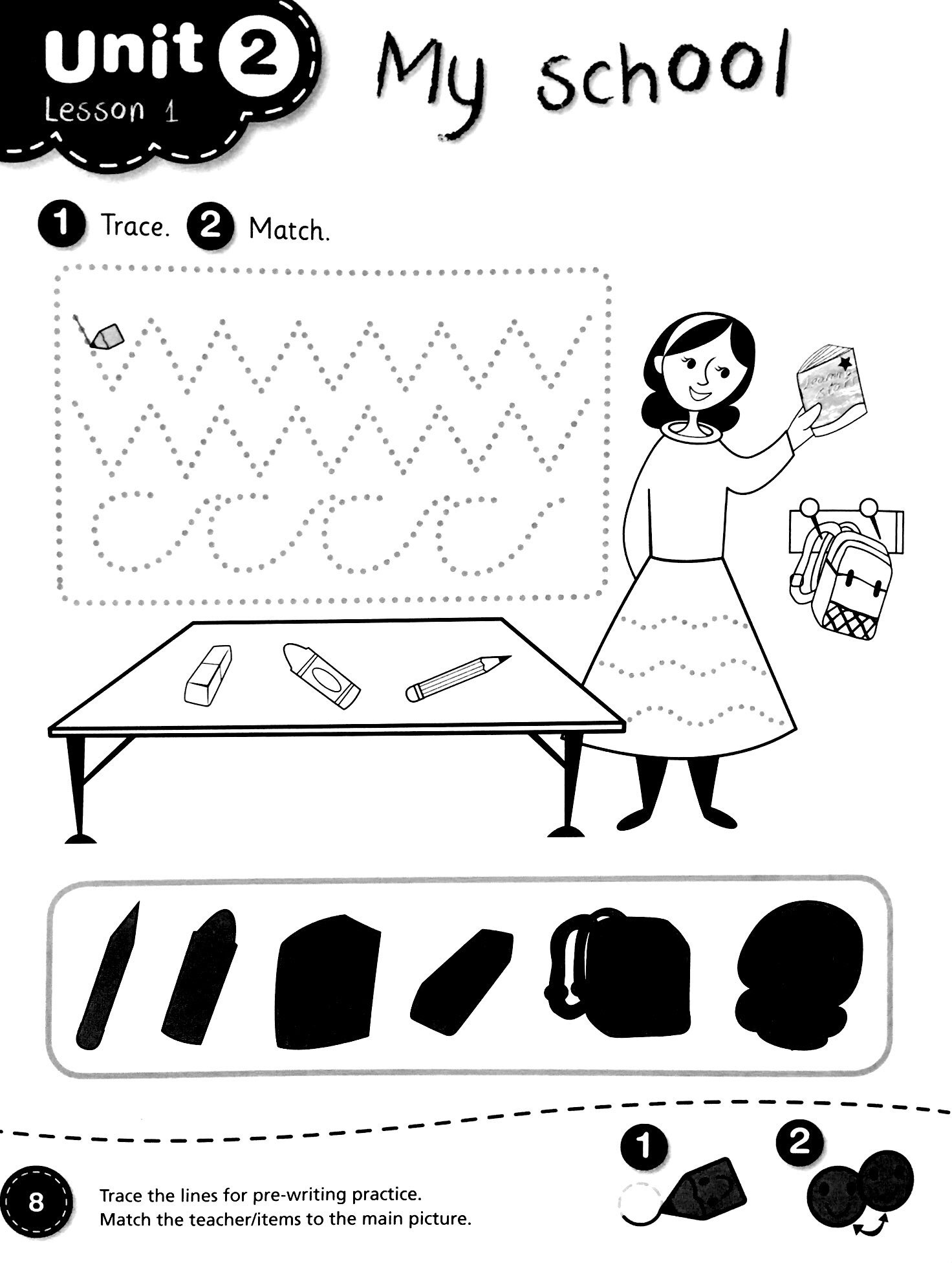 Learning Stars: Activity Book Level 1