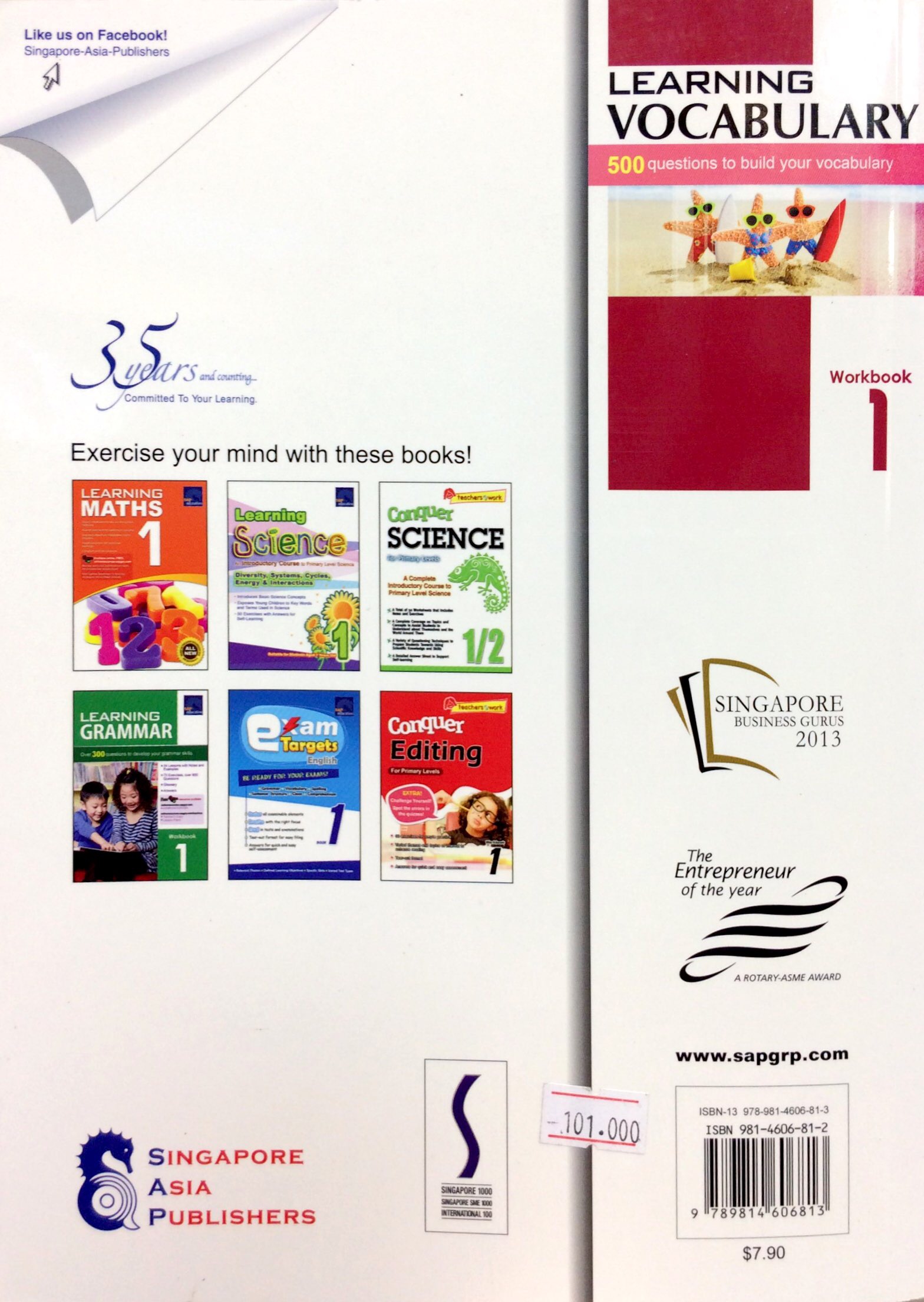 Learning VOCABULARY Workbook 1 - FAHASA.COM