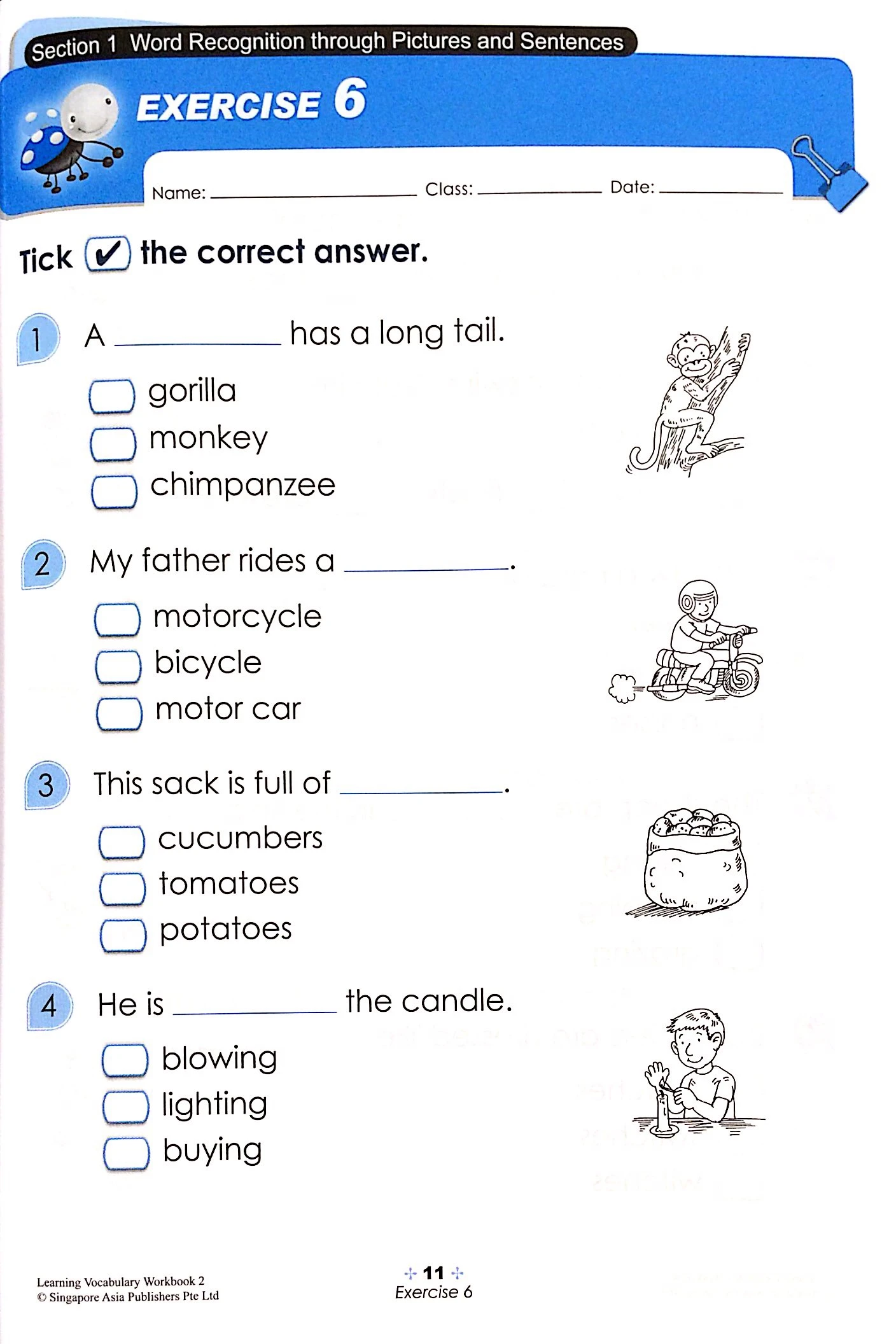 Learning Vocabulary Workbook 2 - FAHASA.COM