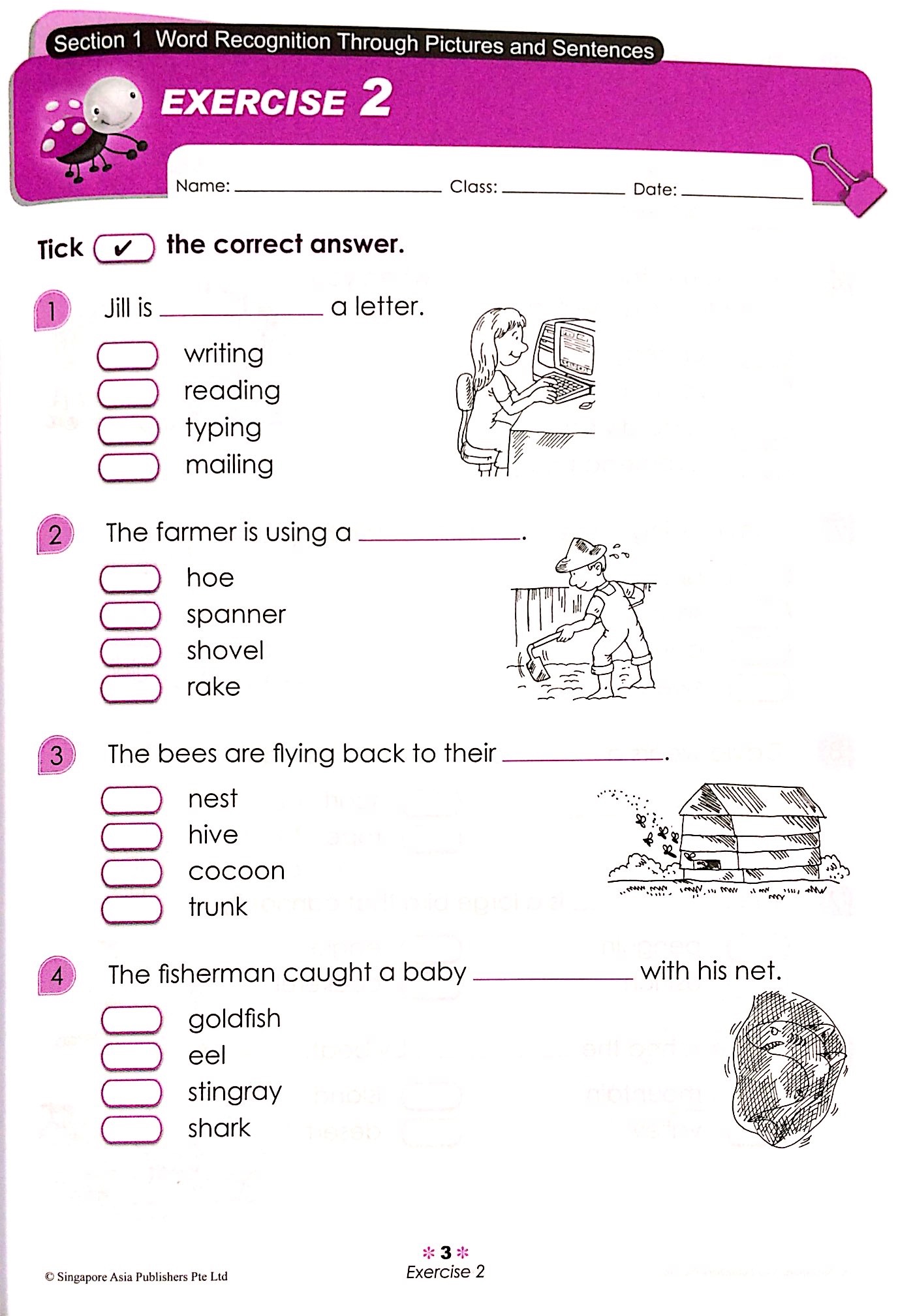 Learning Vocabulary Workbook 3 - FAHASA.COM