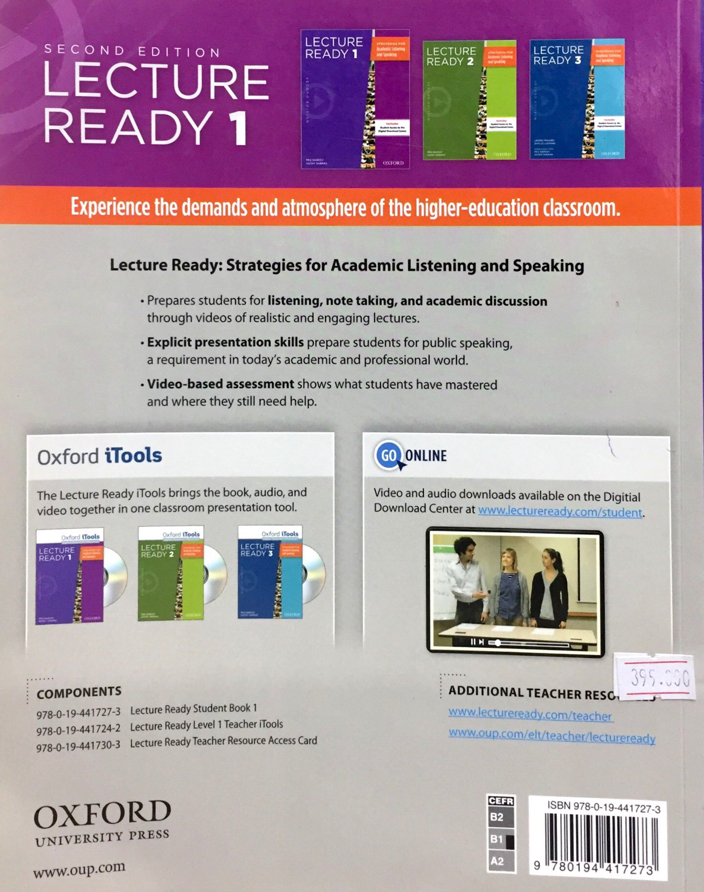 Lecture Ready 1: Student Book - FAHASA.COM