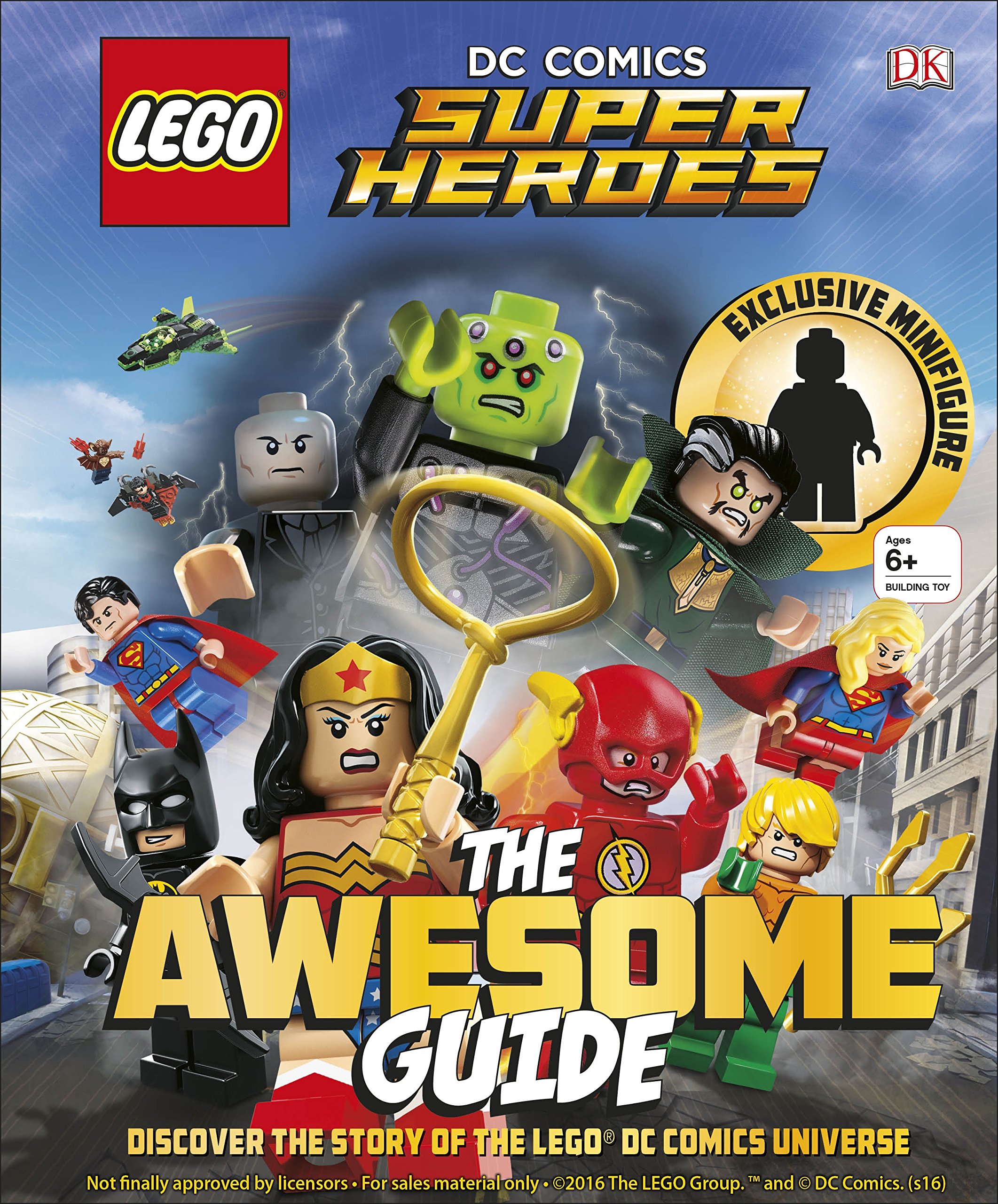 Lego DC Comics Super Heroes The Awesome Guide - FAHASA.COM