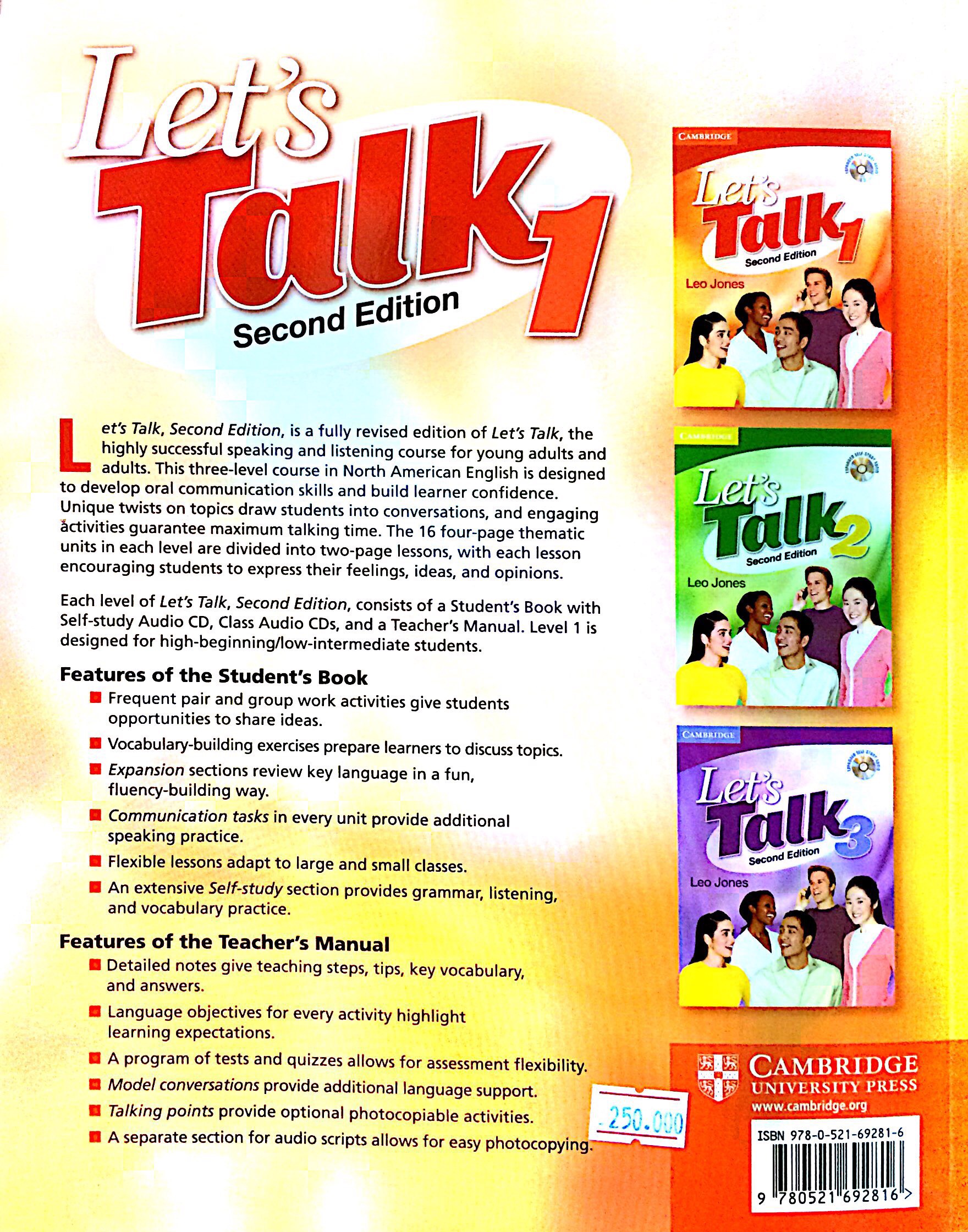 Let's Talk SB 1 (Second edition) - FAHASA.COM