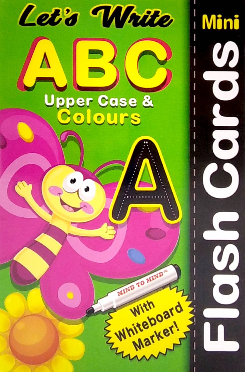 Let's Write Mini Flash Crads - ABC Upper Case & Colours - FAHASA.COM