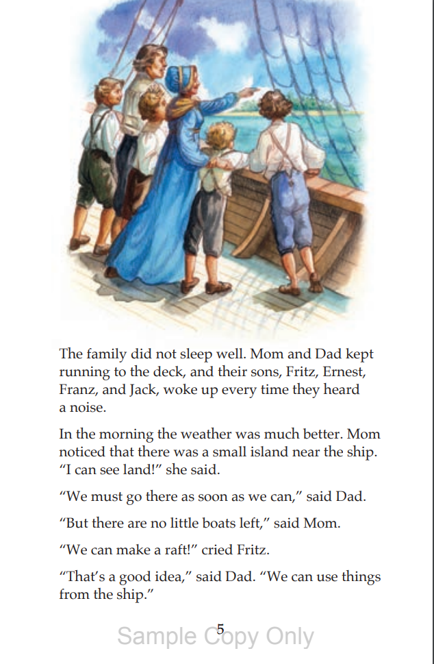 Level 4: The Swiss Family Robinson (Pearson English Story Readers ...