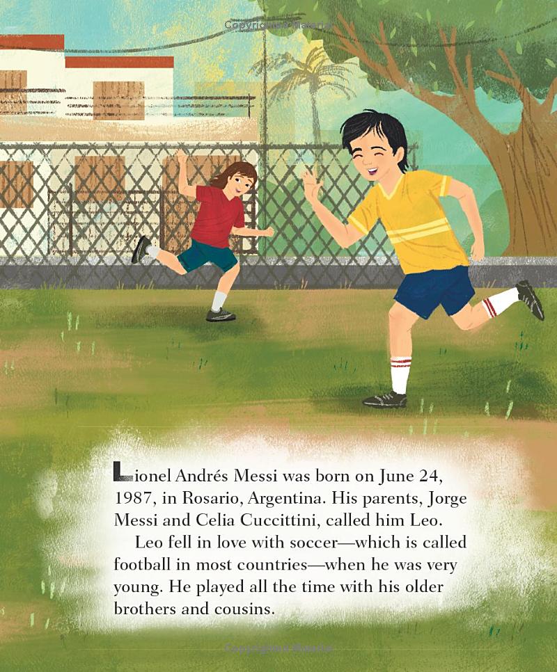 Lionel Messi A Little Golden Book Biography - FAHASA.COM
