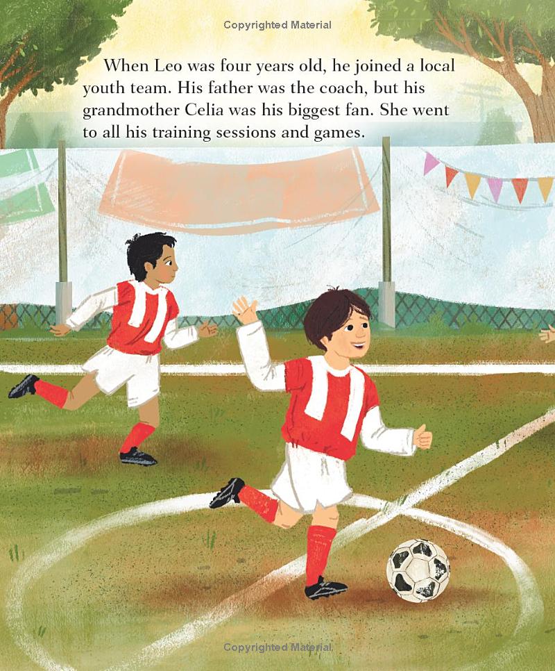 Lionel Messi A Little Golden Book Biography PDF - Reds