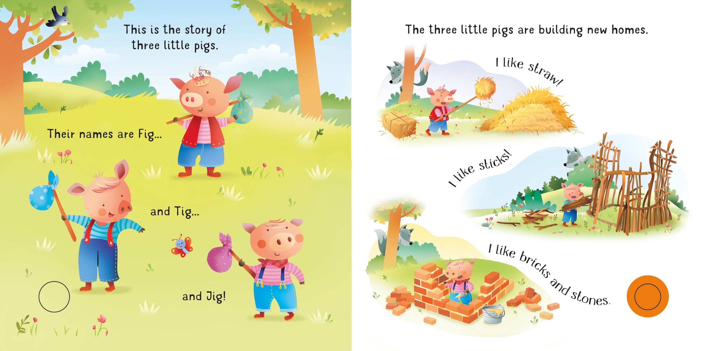 Listen And Read: The Three Little Pigs - FAHASA.COM