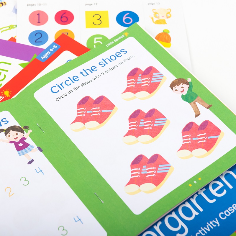 Little Genius Kindergarten Fun Educational Activity Case - FAHASA.COM