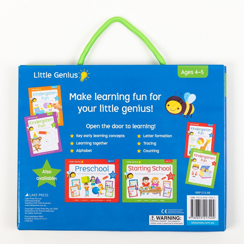 Little Genius Kindergarten Fun Educational Activity Case - FAHASA.COM
