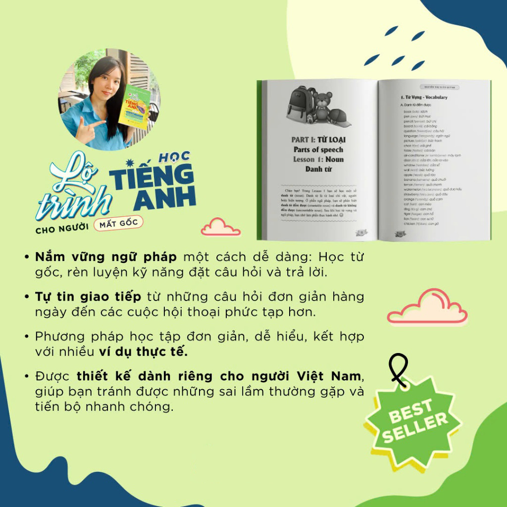 Lộ Trình Học Tiếng Anh Cho Người Mất Gốc - The English Journey PDF - Tờ Khai Y Tế