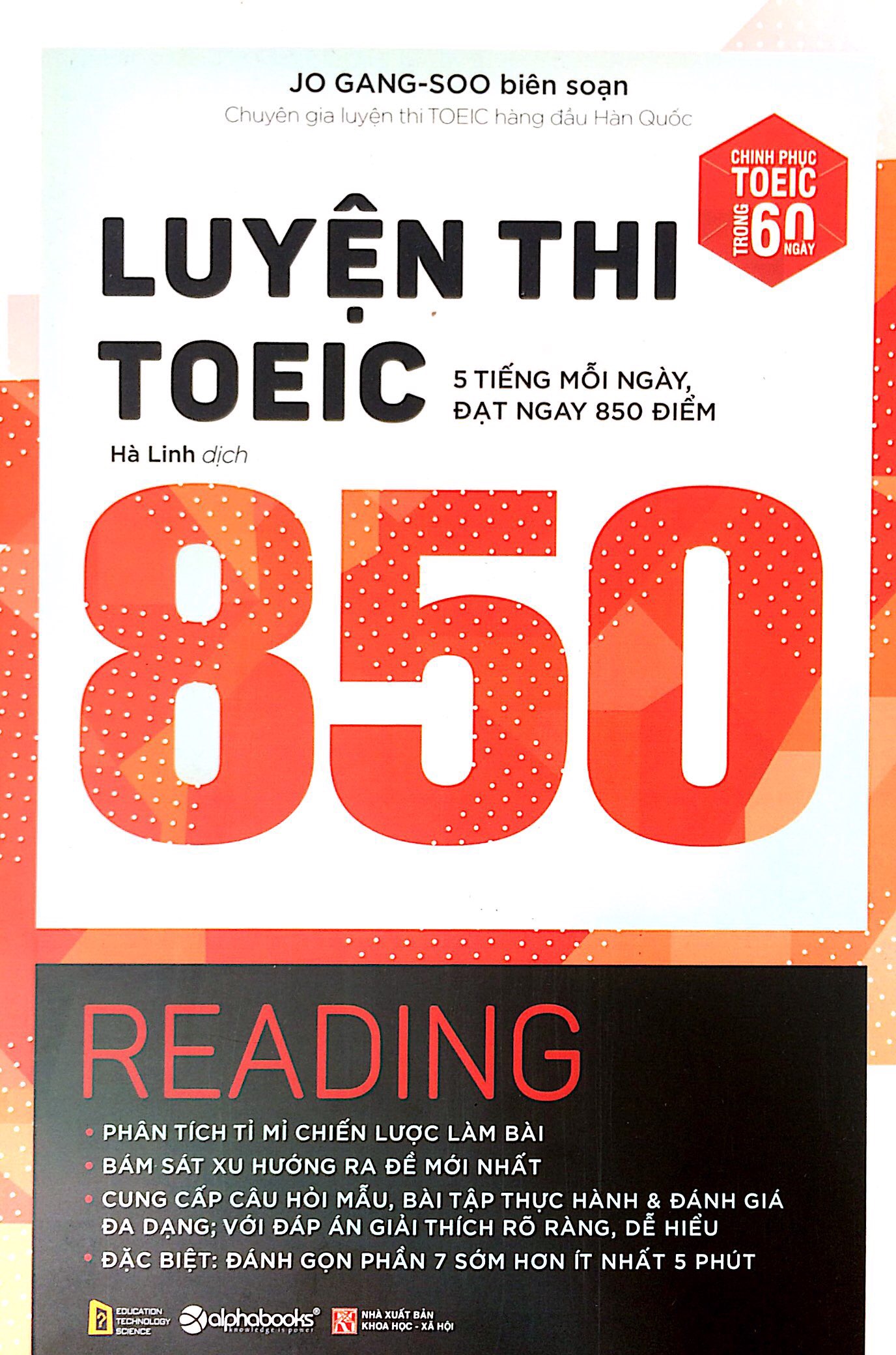 Luyện Thi Toeic 850 Reading (Tái Bản 2018) - FAHASA.COM