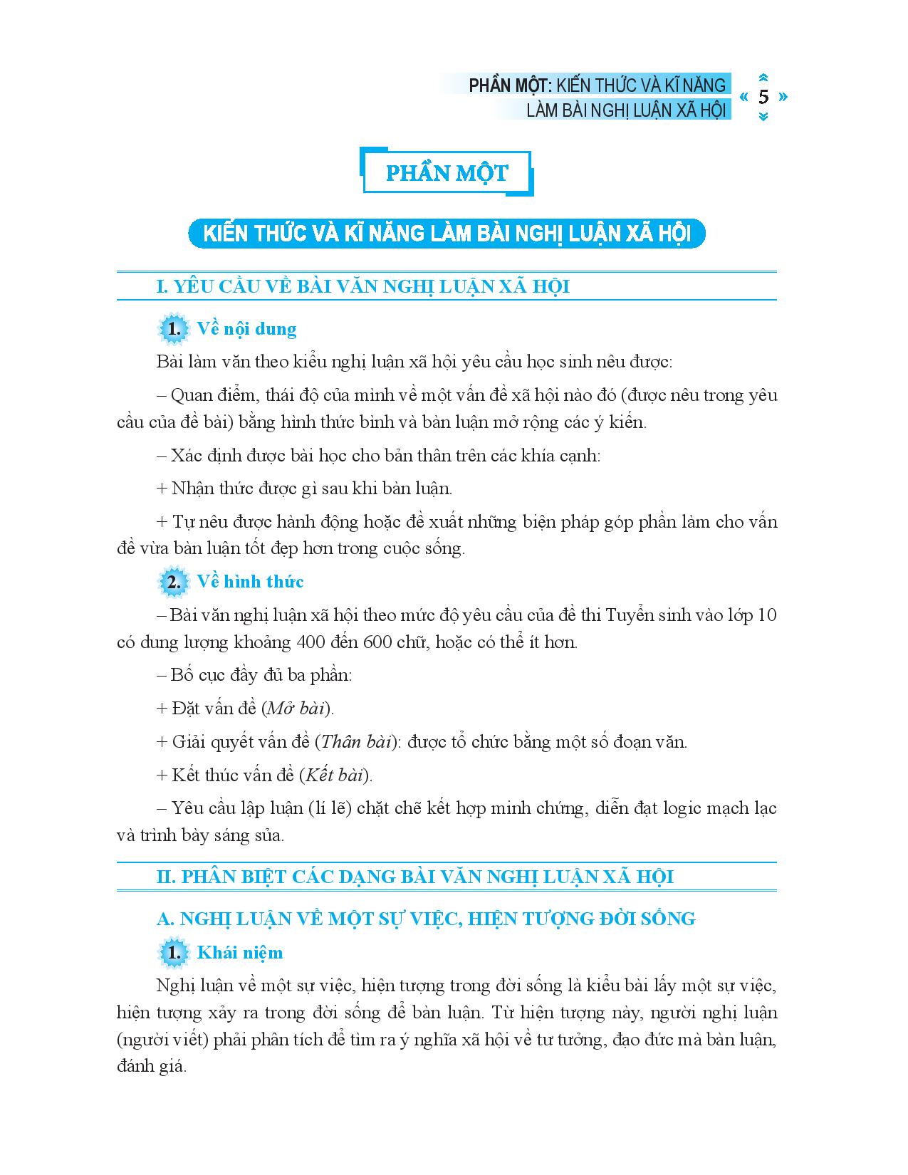 Sách Luyện Thi Vào Lớp 10 - Môn Ngữ Văn - Chuyên Đề Nghị Luận Xã H - FAHASA.COM