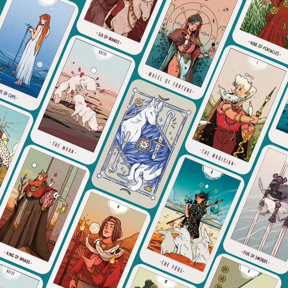 Sách Boxset White Numen Tarot (Bộ Bài + Sách Hướng Dẫn) - Tặng Kèm Bộ ...
