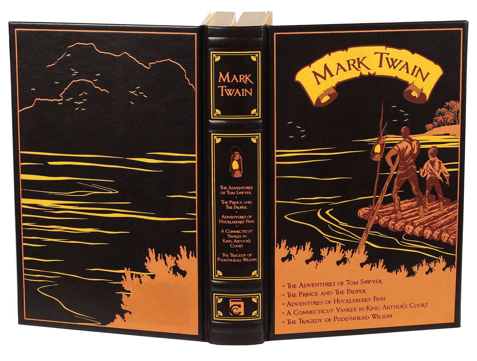 Mark Twain: Five Novels (Leather-bound Classics) - FAHASA.COM