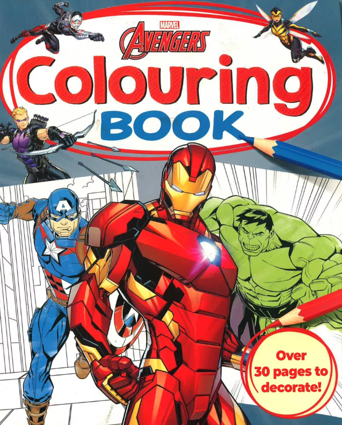 Marvel Avengers : Colouring (Simply Colouring Marvel)