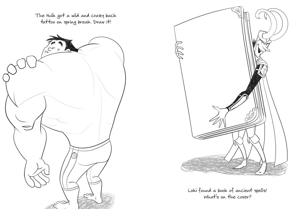 Marvel Avengers: Doodles