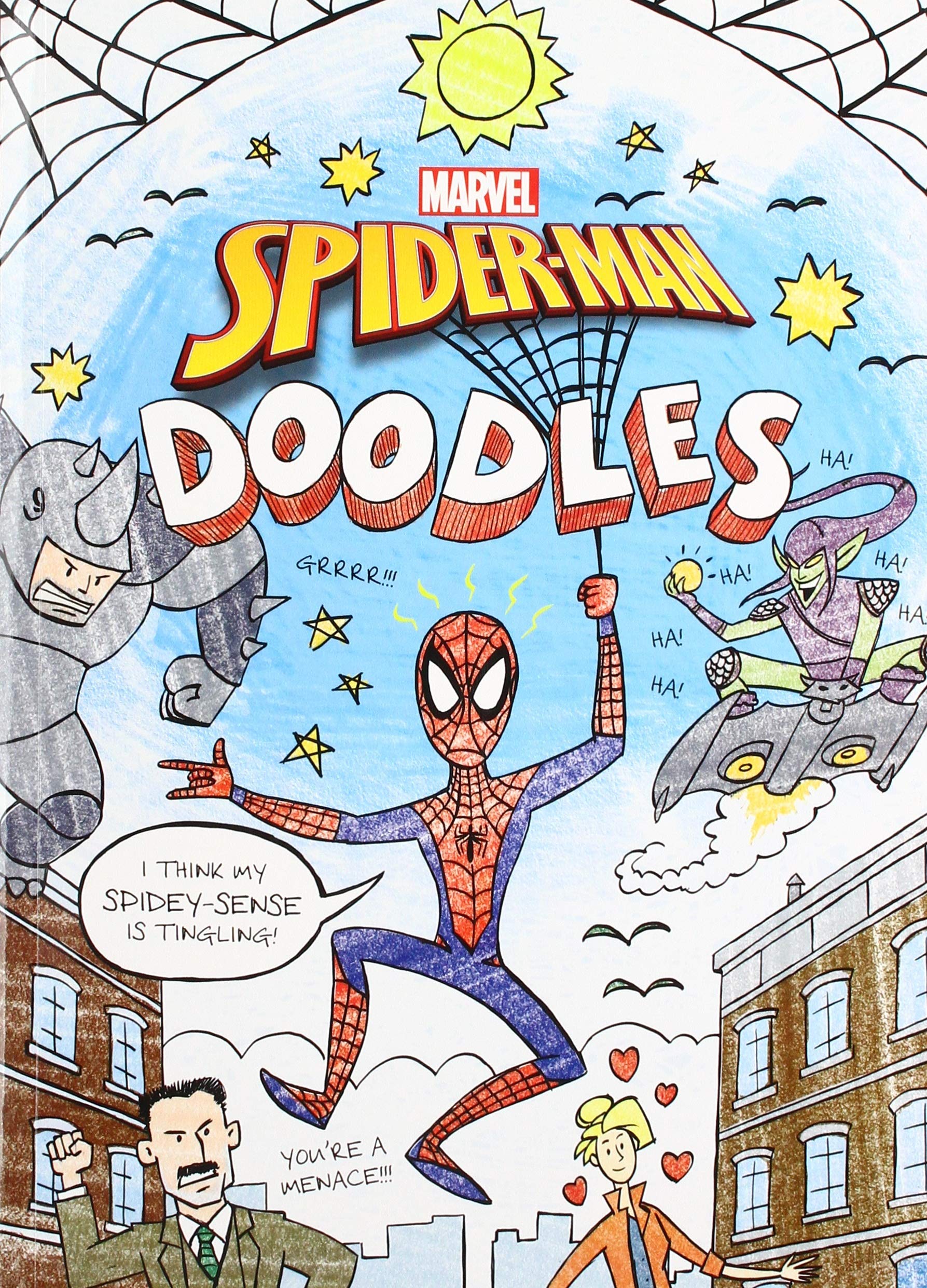Marvel Spider-Man: Doodles (Doodle Book Marvel) - FAHASA.COM