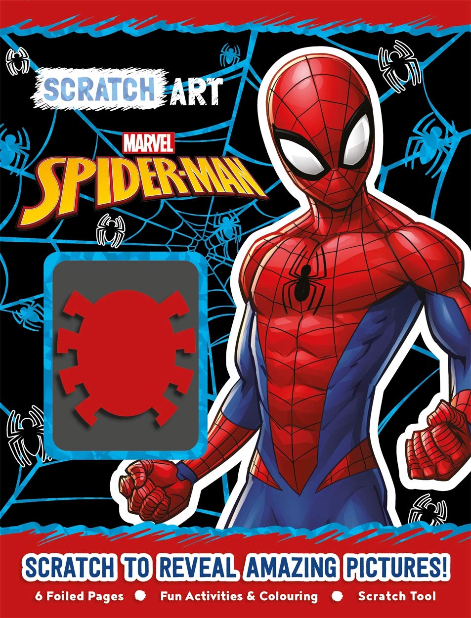 Marvel Spider-Man: Scratch Art (Scratch Art Marvel) - FAHASA.COM