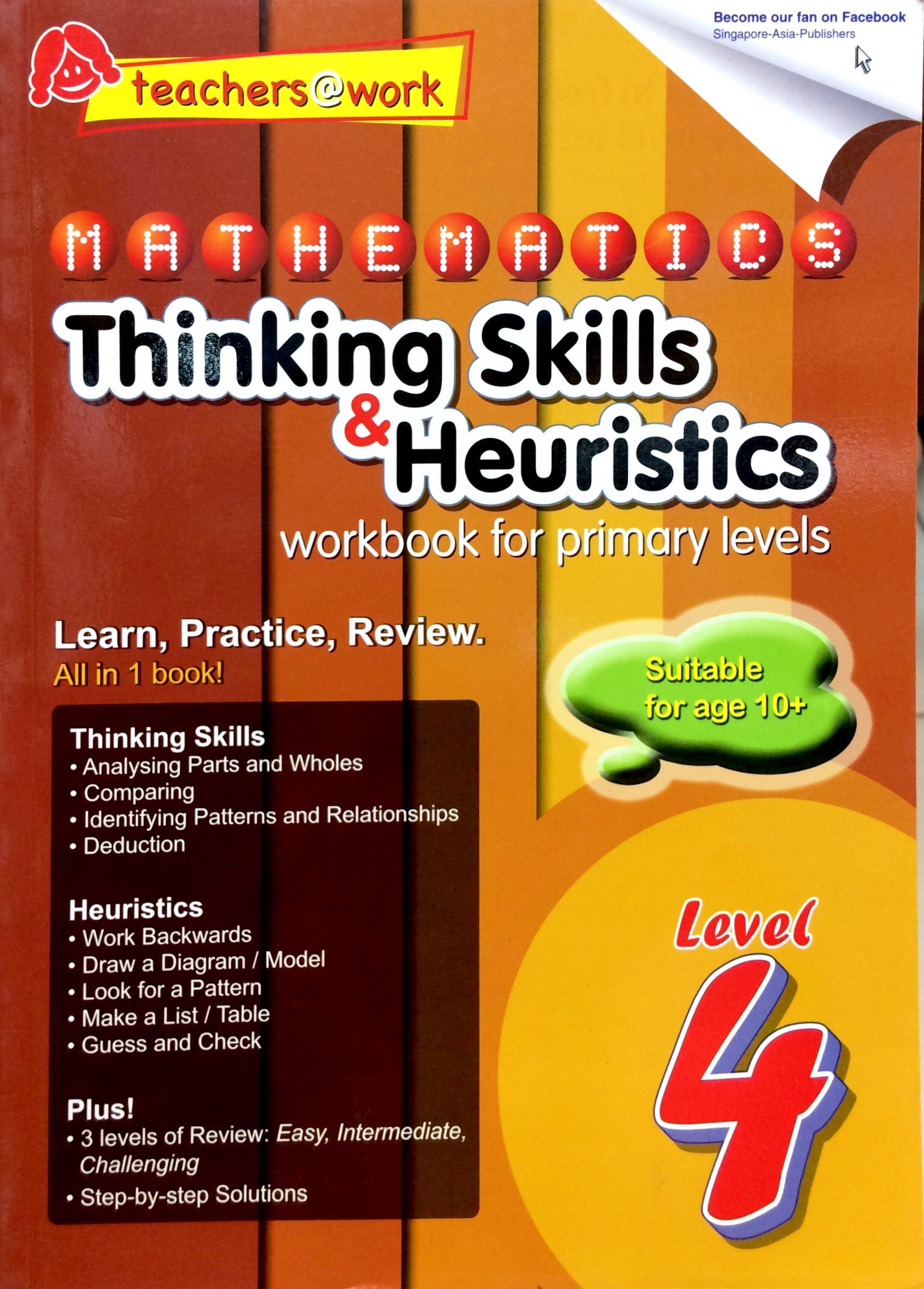 Mathematics Thinking Skills & Heuristics - Primary L4 - FAHASA.COM