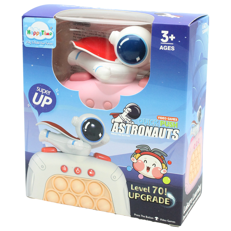 Máy Chơi Game Pop It Phi Hành Gia - DD1808-222/9374 - Màu Hồng