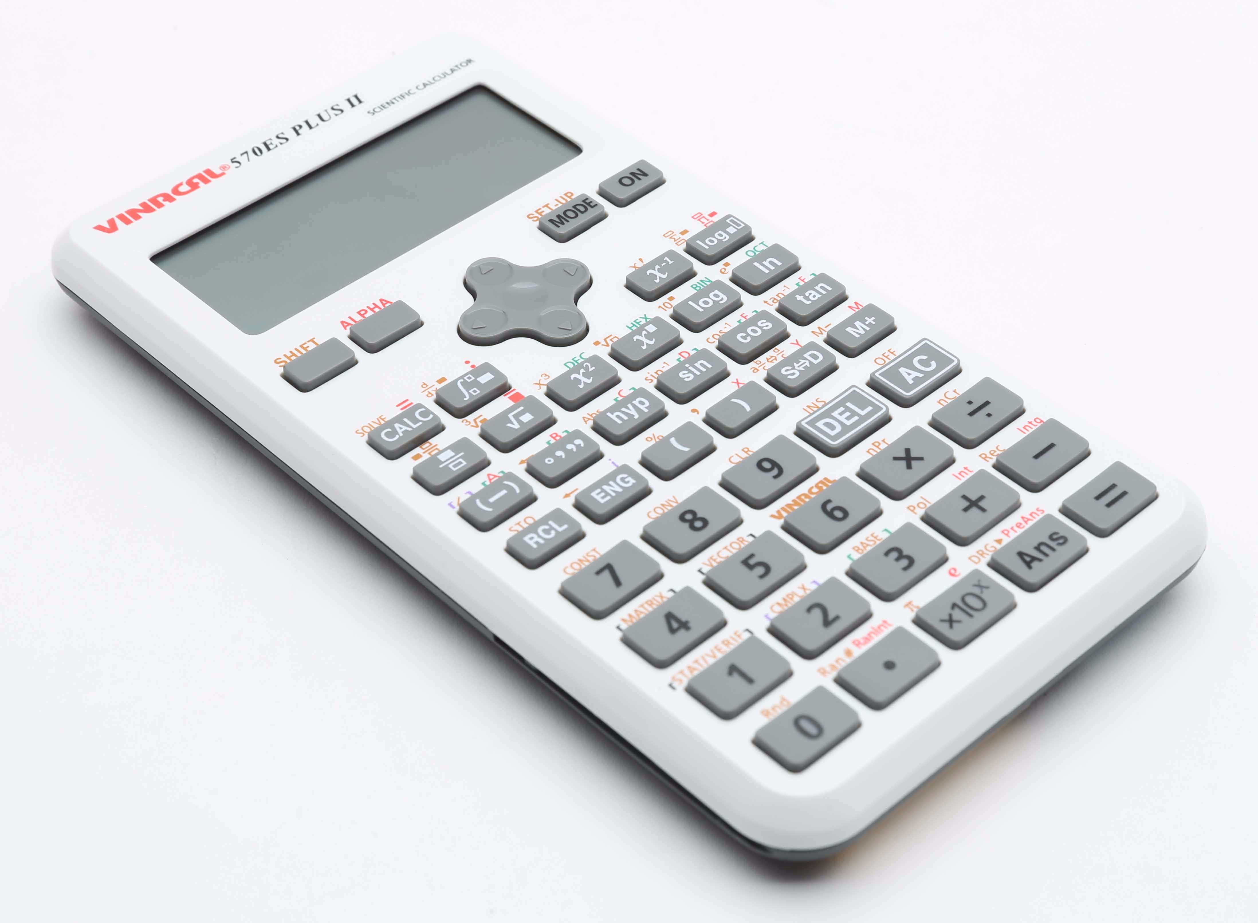 Máy Tính Vinacal 570 ES Plus II Xám Trắng - FAHASA.COM