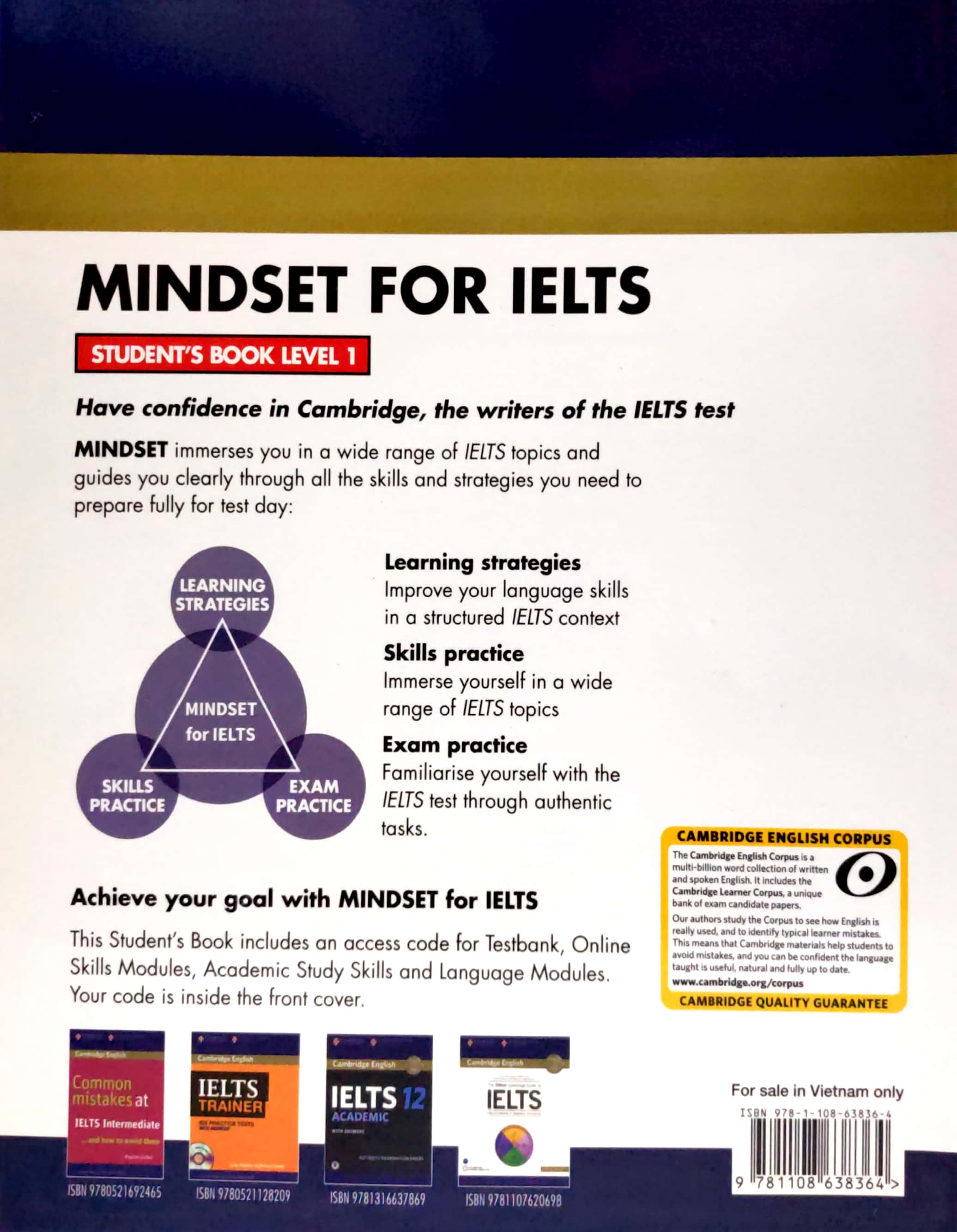 Mindset For IELTS Level 1 Student's Book With Testbank And Online ...