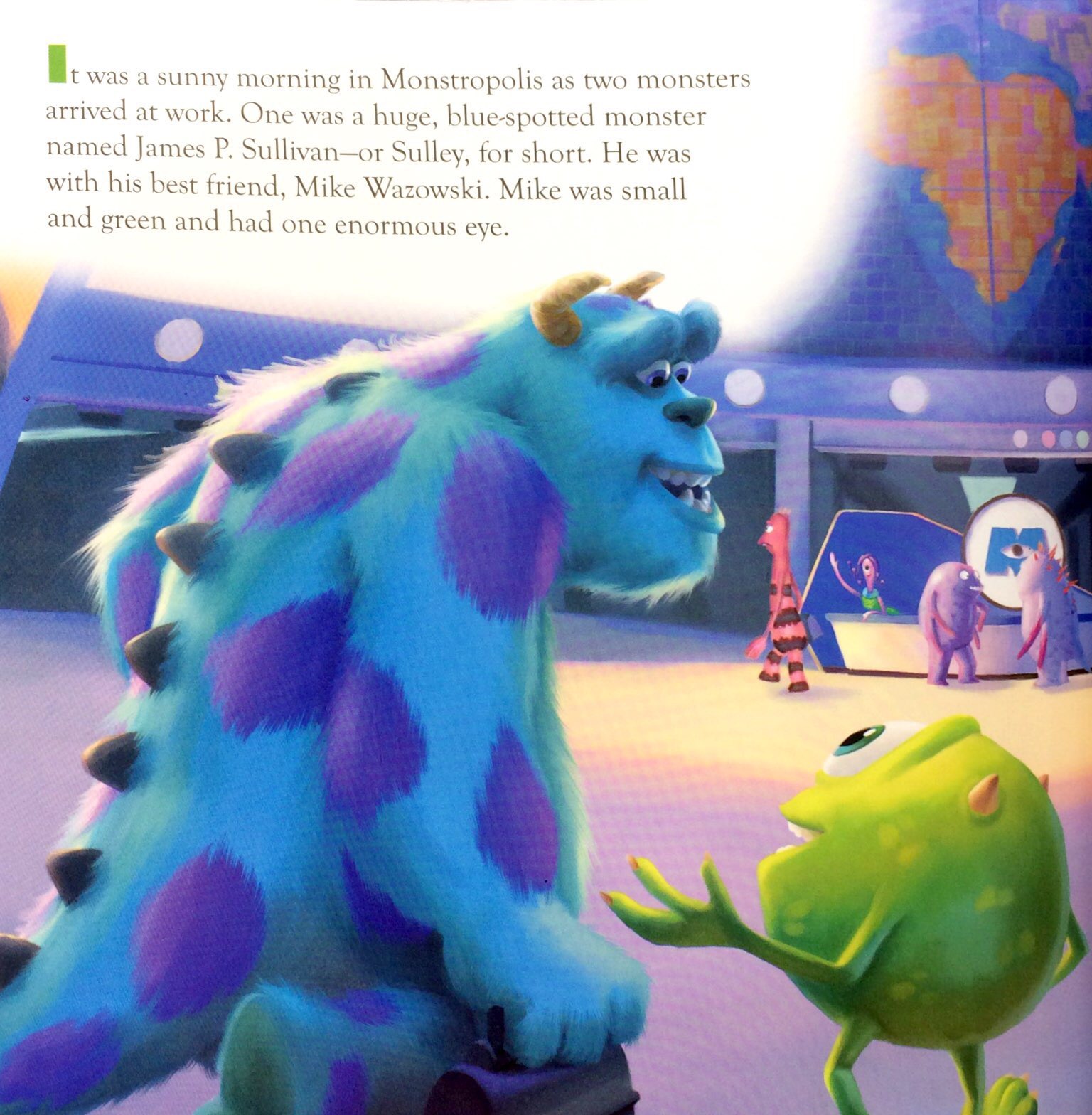 Monsters, Inc. Read-Along Storybook and CD - FAHASA.COM