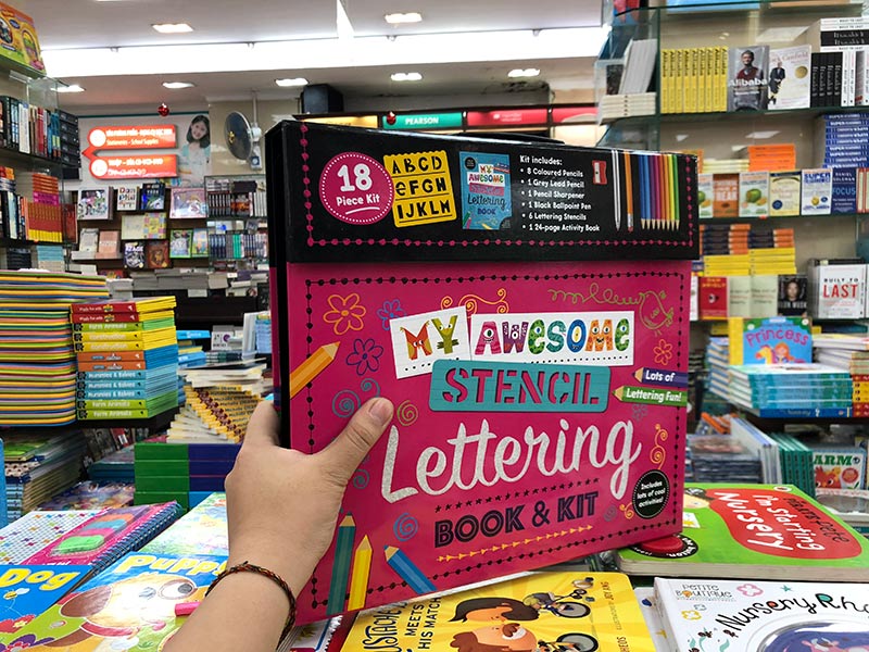 My Awesome Stencil Letter Kit - FAHASA.COM