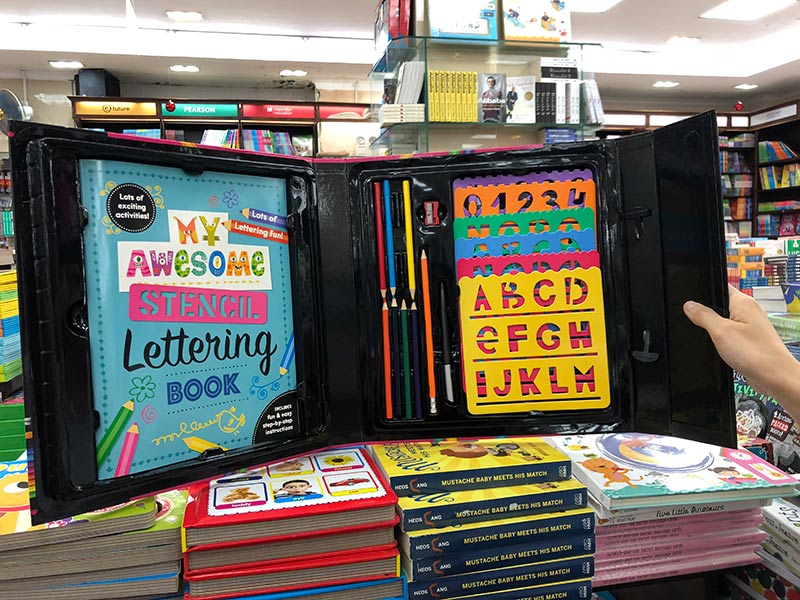 My Awesome Stencil Letter Kit - FAHASA.COM