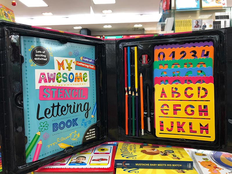 My Awesome Stencil Letter Kit - FAHASA.COM