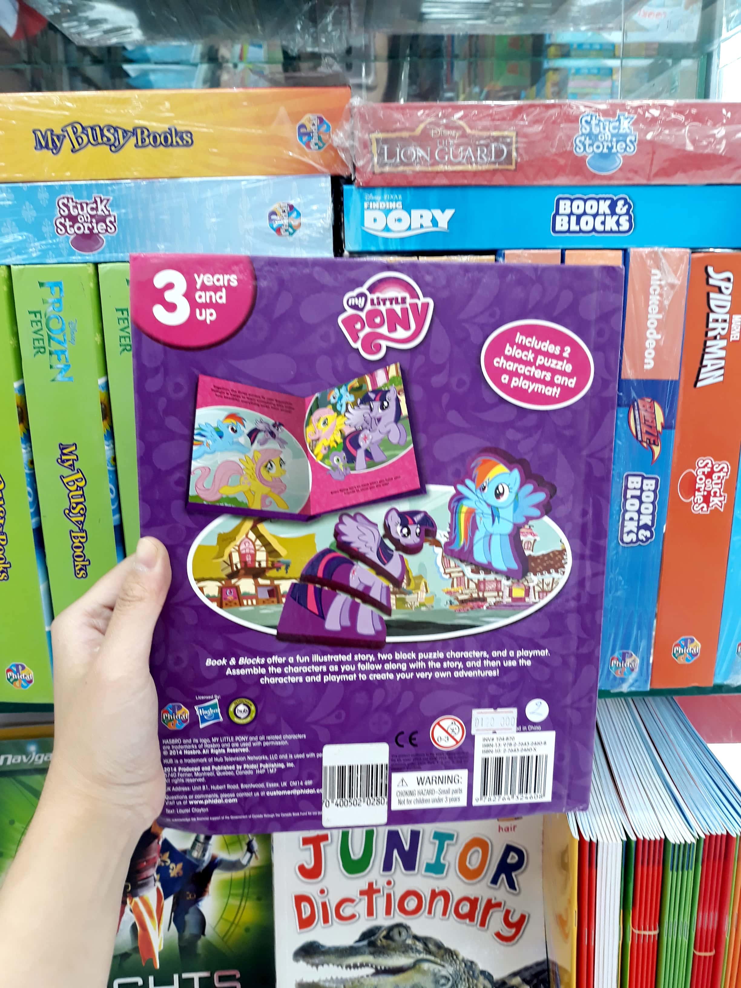 My Little Pony Book & Blocks - FAHASA.COM