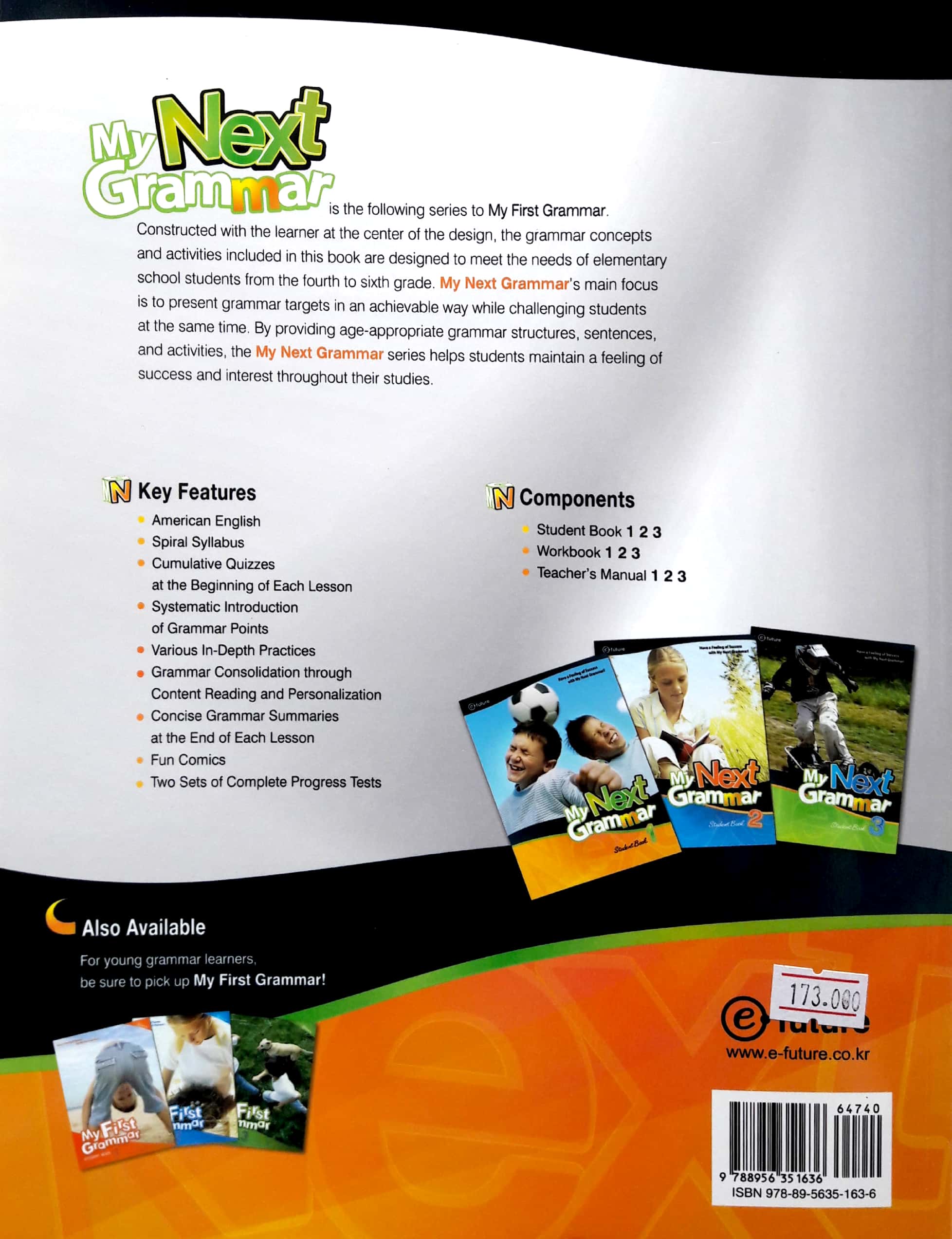 My Next Grammar 1 Student Book - FAHASA.COM