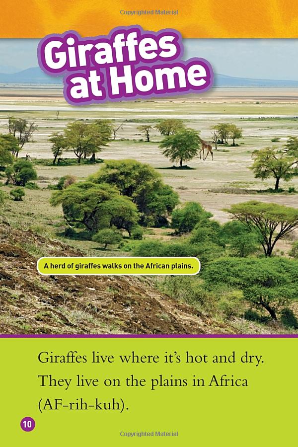National Geographic Readers: Giraffes - FAHASA.COM