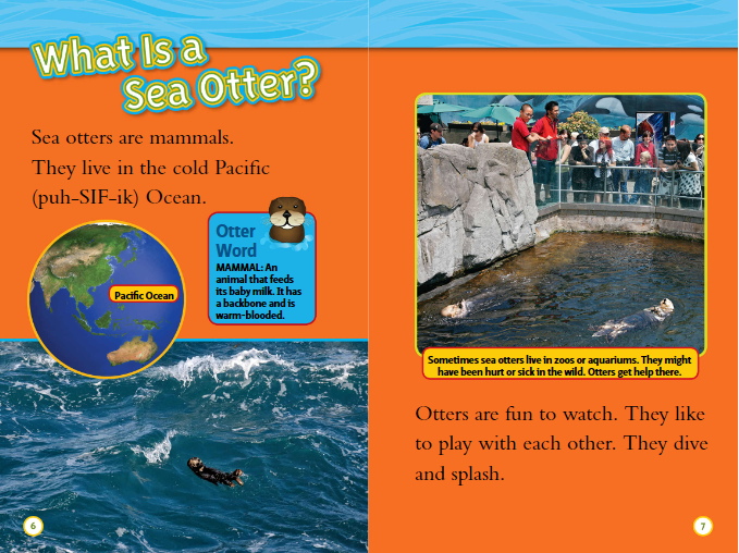 National Geographic Readers: Sea Otters