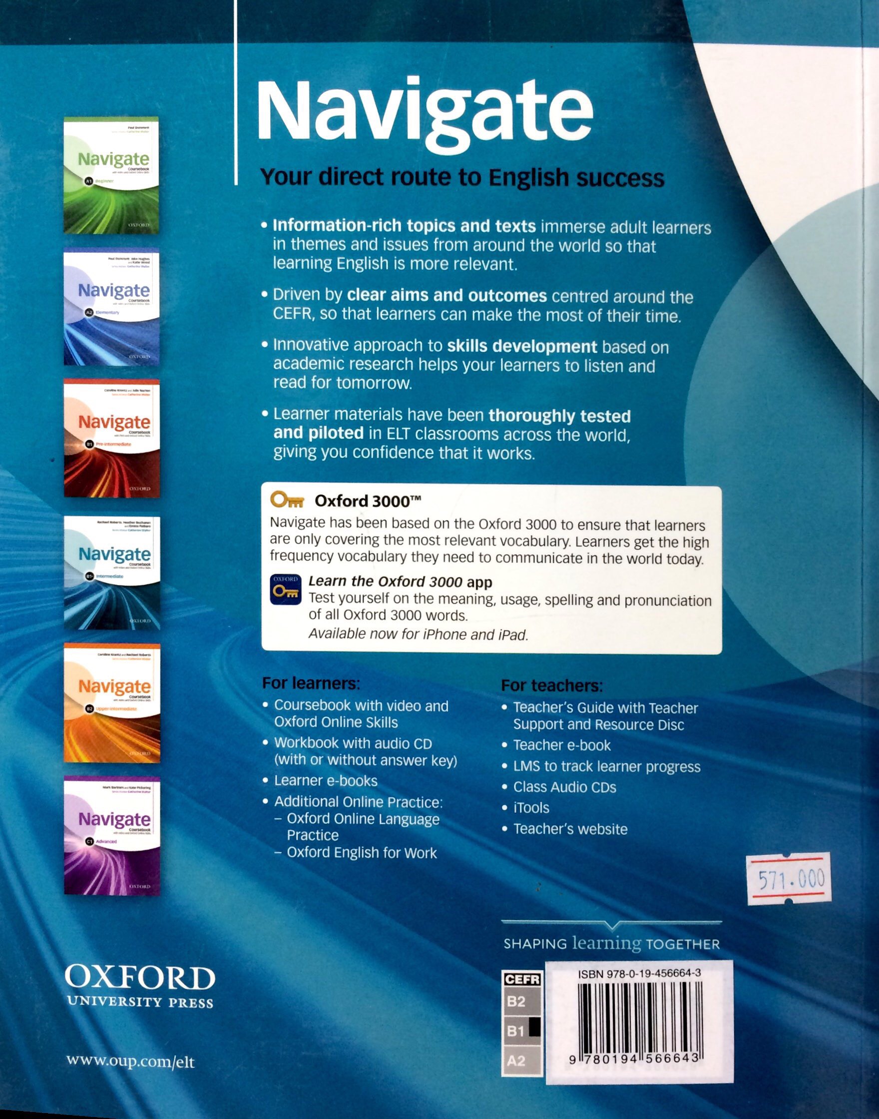 Navigate: Intermediate B1+: Coursebook, e-Book, and Online Practice for ...