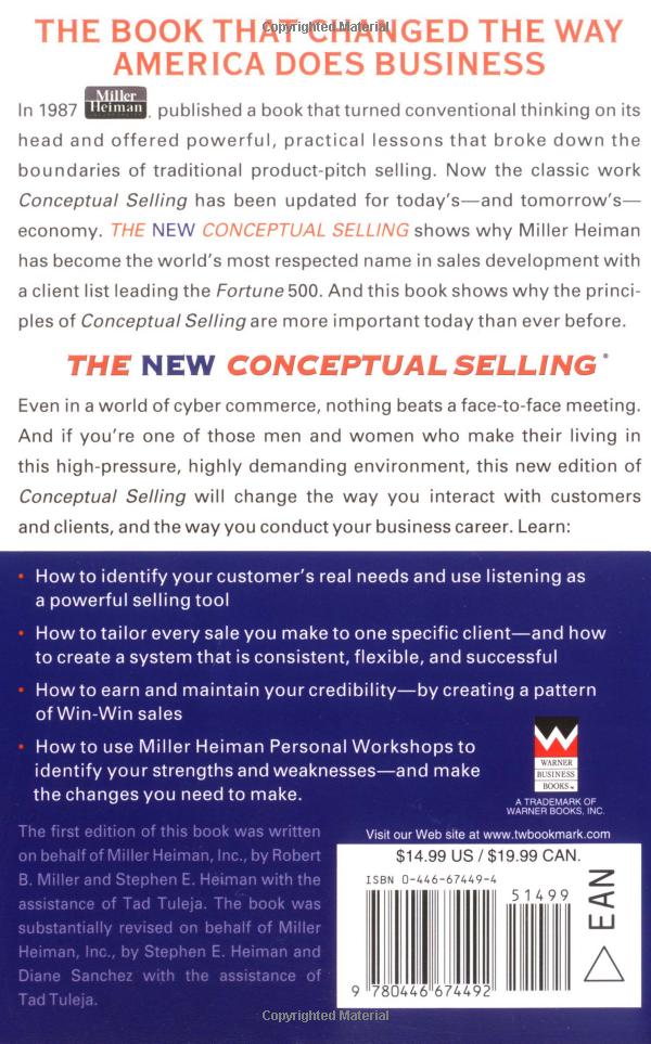 New Conceptual Selling - FAHASA.COM
