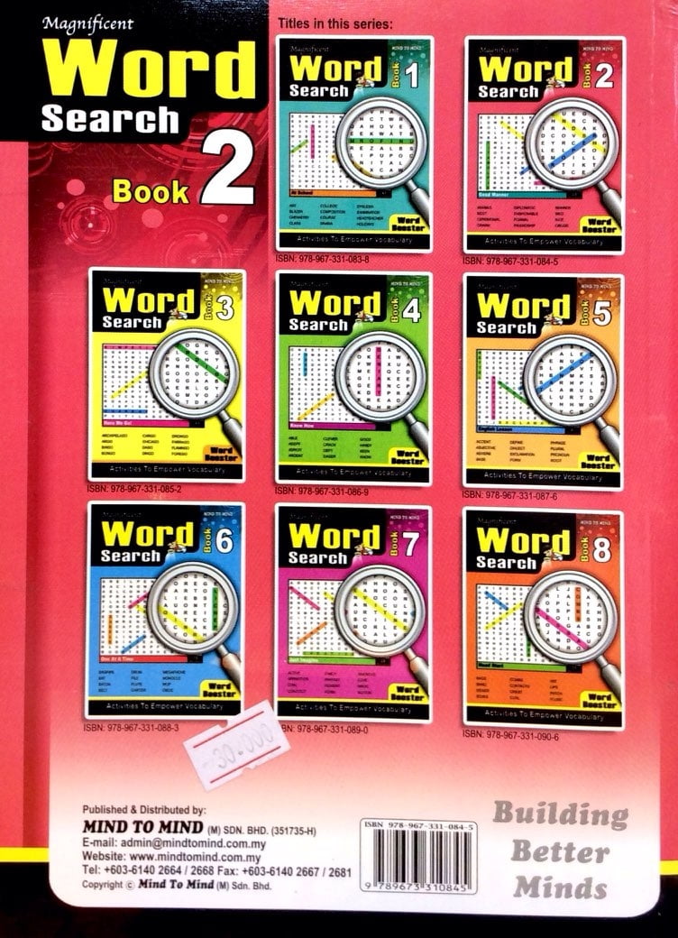 Magnificant Word Search Book 2 - FAHASA.COM