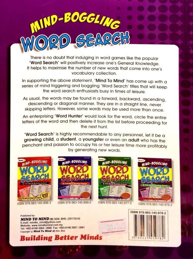 Mind-Boggling Word Search 4 - FAHASA.COM