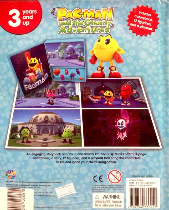 Pac-Man and the Ghostly Adventures My Busy Book