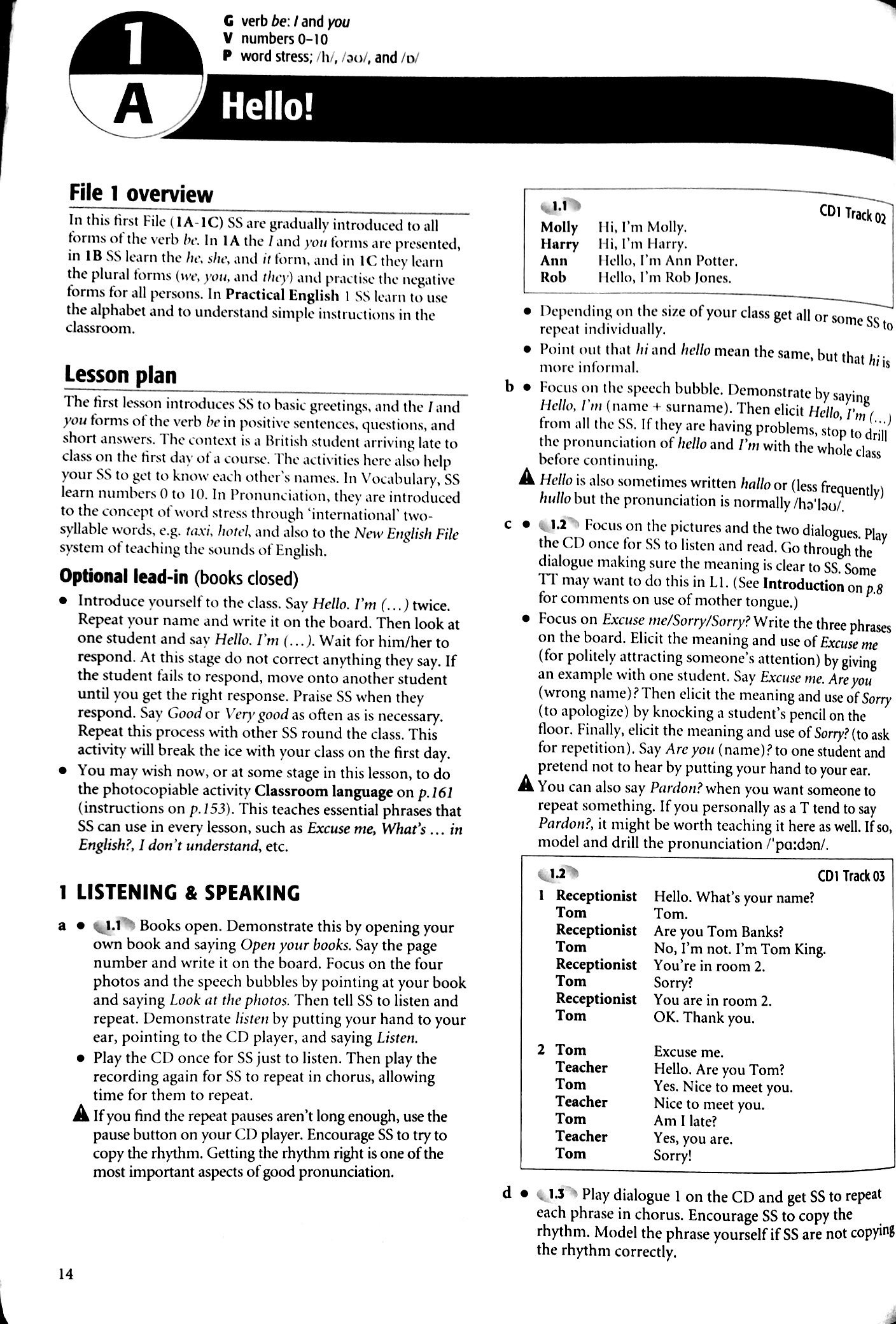 New English File Beginner Teacher’s Book with Test and Assessment CD ...