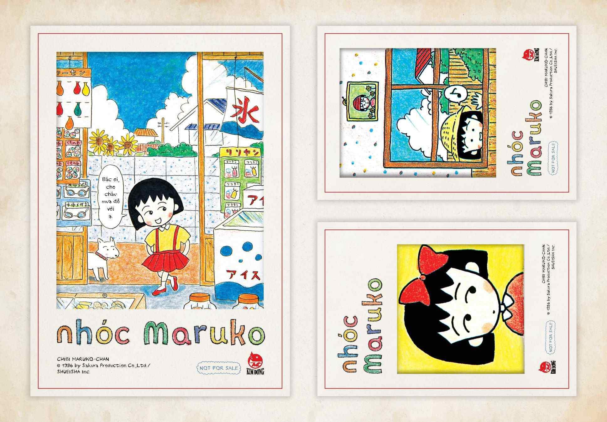 Truyện Tranh Nhóc Maruko - Tập 1 - Tặng Kèm Obi + Set Card Polaroid - Poster - FAHASA.COM