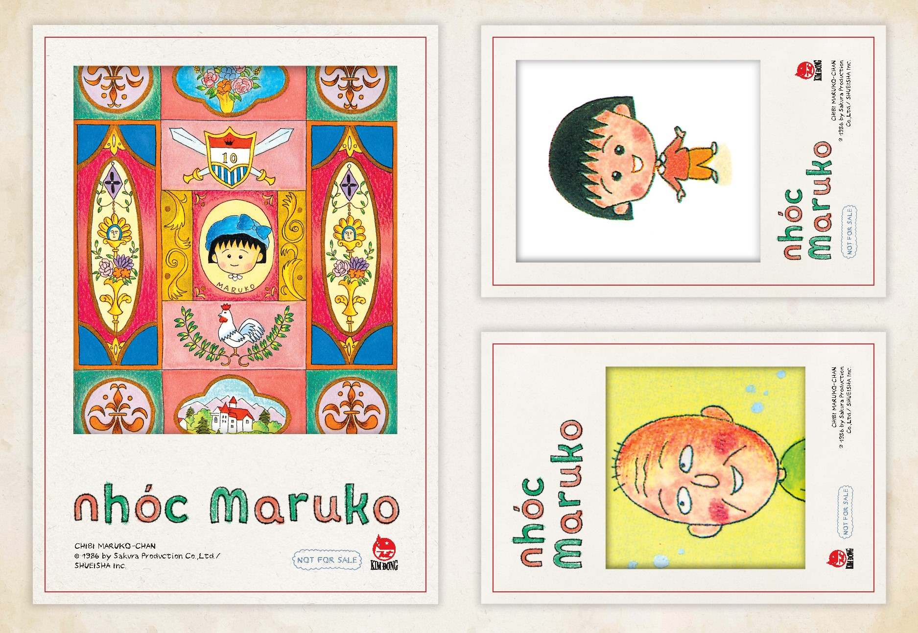 Truyện Tranh Nhóc Maruko - Tập 10 - Tặng Kèm Set Postcard Polaroid - FAHASA.COM