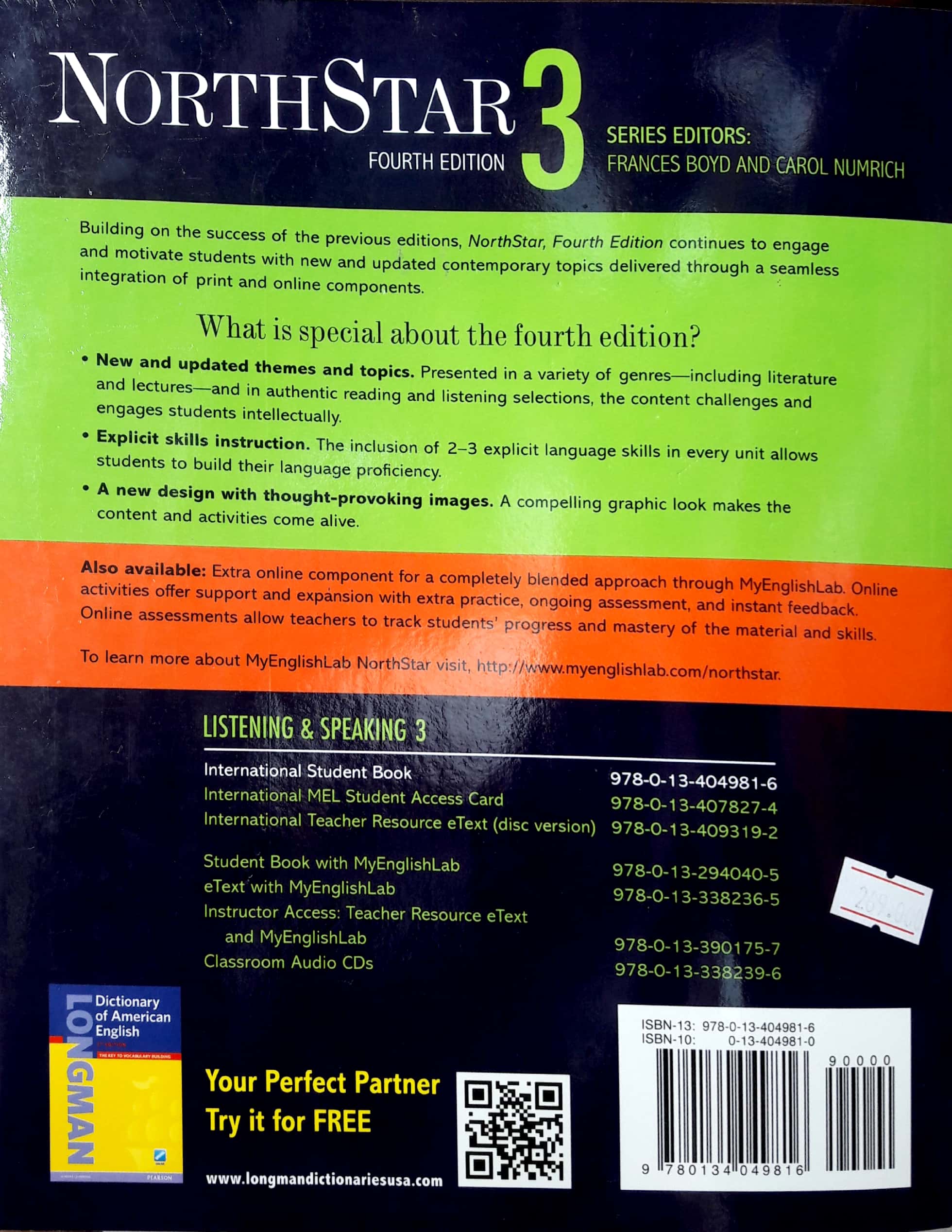 Northstar Listening and Speaking: Student Book 3 - FAHASA.COM