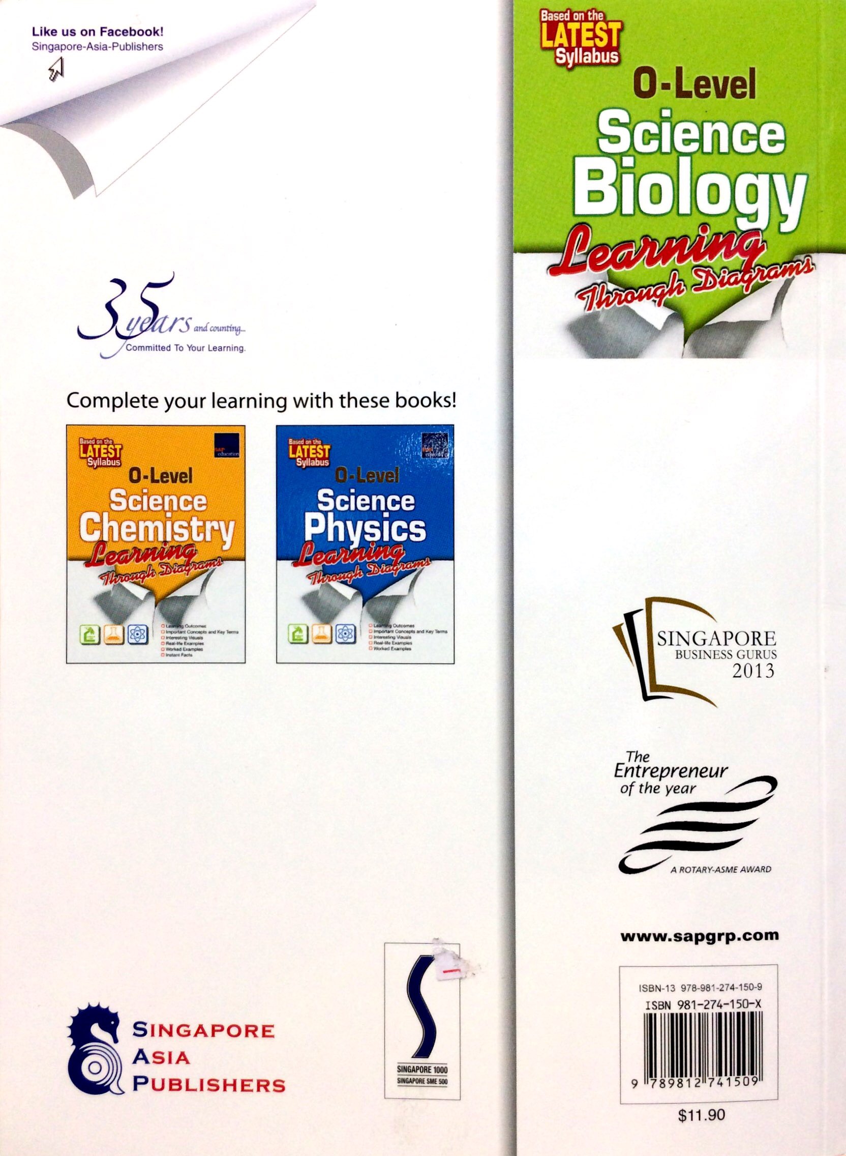 O-Level Science Biology Learning Through Diagrams - FAHASA.COM